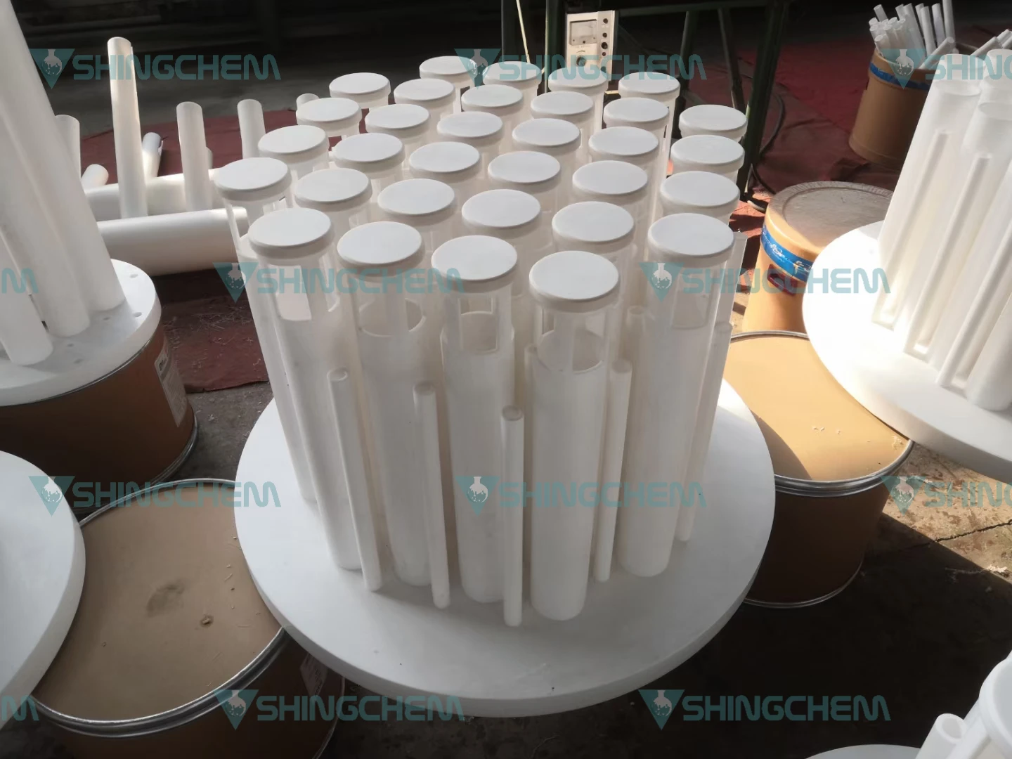 Oem High Quality 100% Ptfe Sheet Customized Ptfe Parts Ptfe Special ...