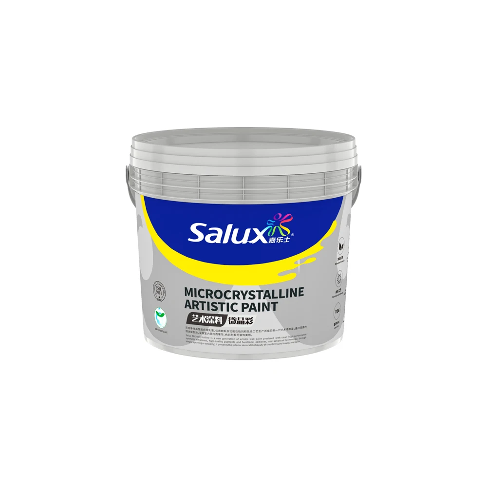 Salux Eco-friendly House Paint Interior Wall Ecological Spatula Texture ...