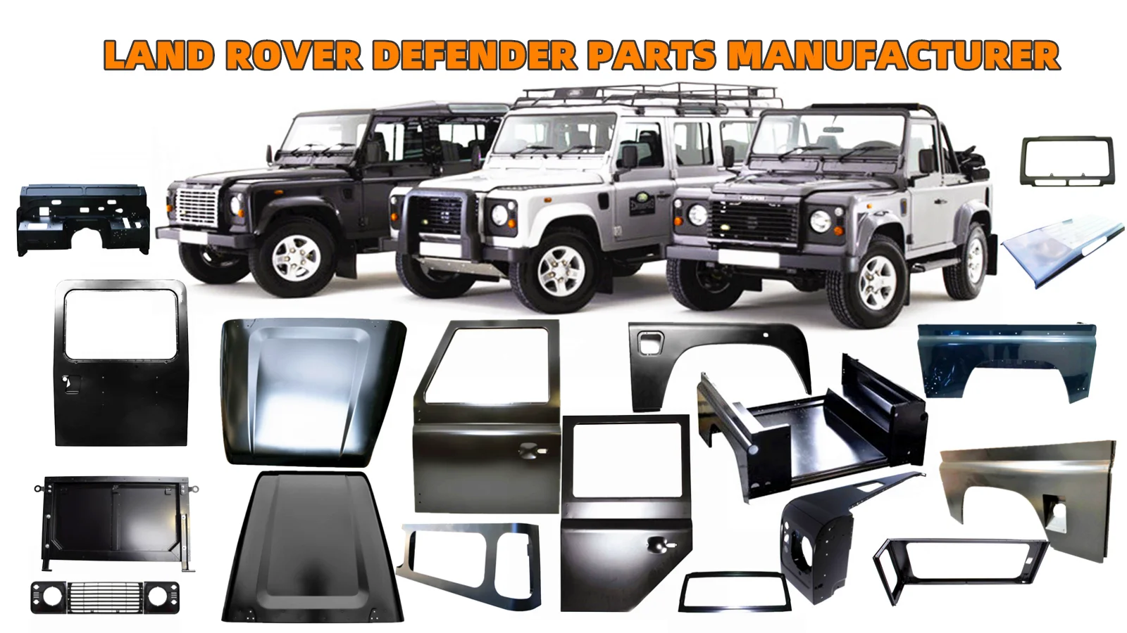 Land Rover Defender 90 Body Shells - Durable & Versatile