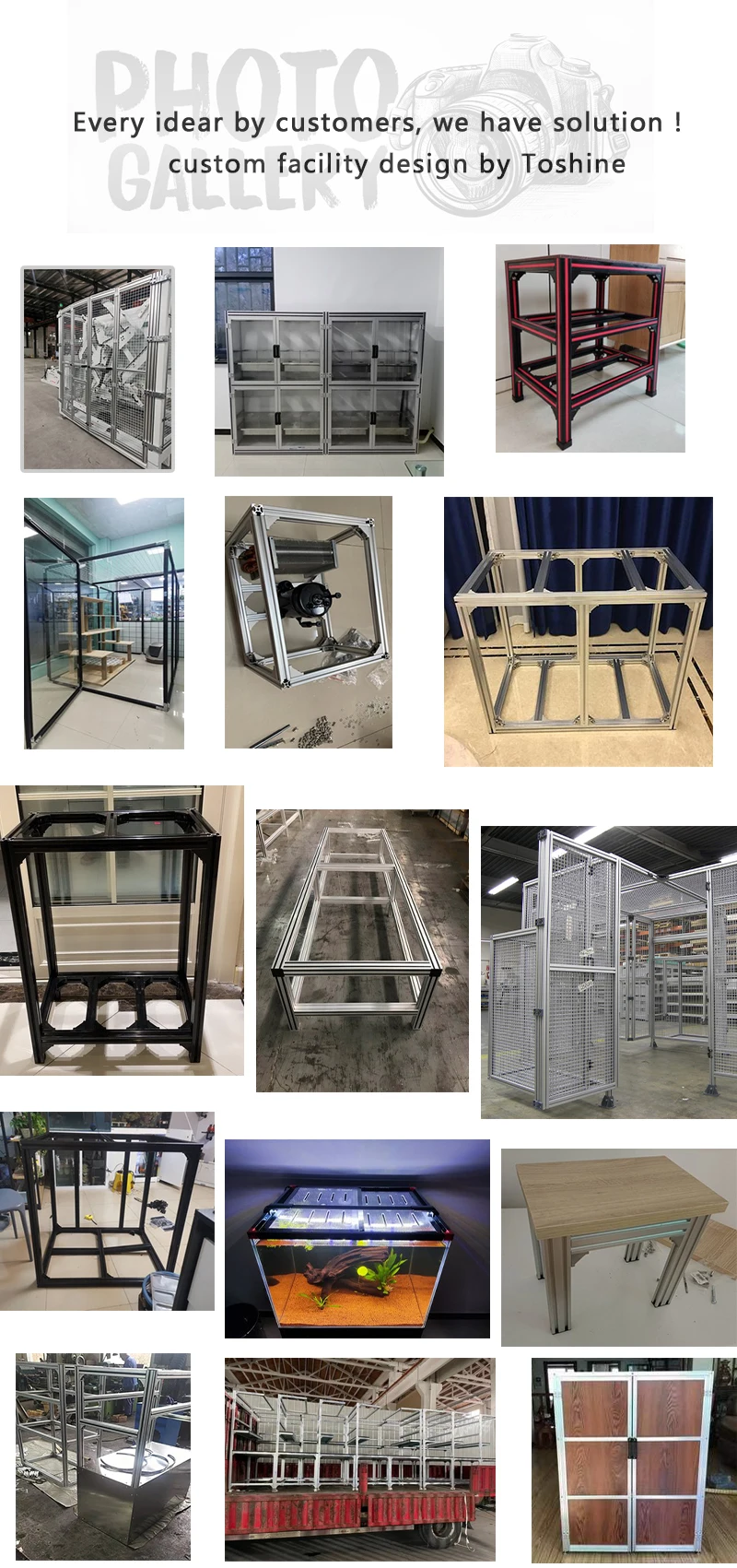 Factory Direct Aluminum Profile Control Room Enclosure Aluminum Alloy ...