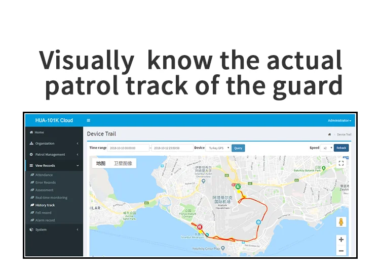 4g Gps Rfid Checkpoint Real Time Data Pushing Security Cloud Gprs Guard ...