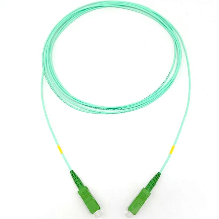 For FONGKO Green Optical Fiber Garter SC/APC-SC/APC G657A2 LSZH 3.5m 3m ...