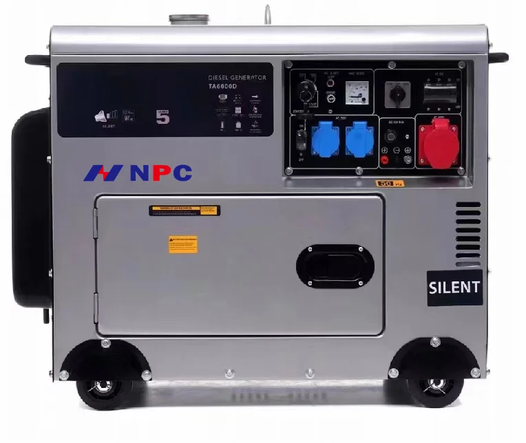 NPC Silent Diesel Generators - Powerful Portable Solutions