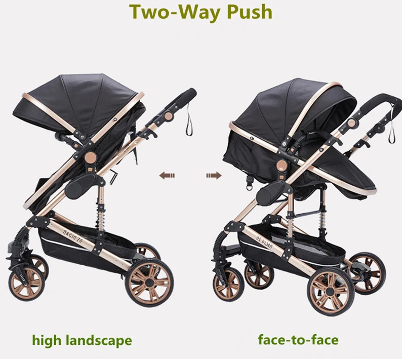 Custom Made Luxury Foldable Portable Baby Carriage Linen Walkers ...