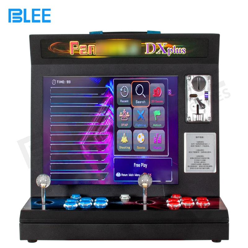 2 Player Portable Small Classic Cocktail Arcade Custom Video Game ...