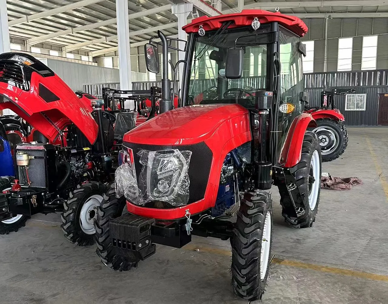Compact Tractors Lawn Mower Tractor Price 4x4 Farming Agriculture Used ...