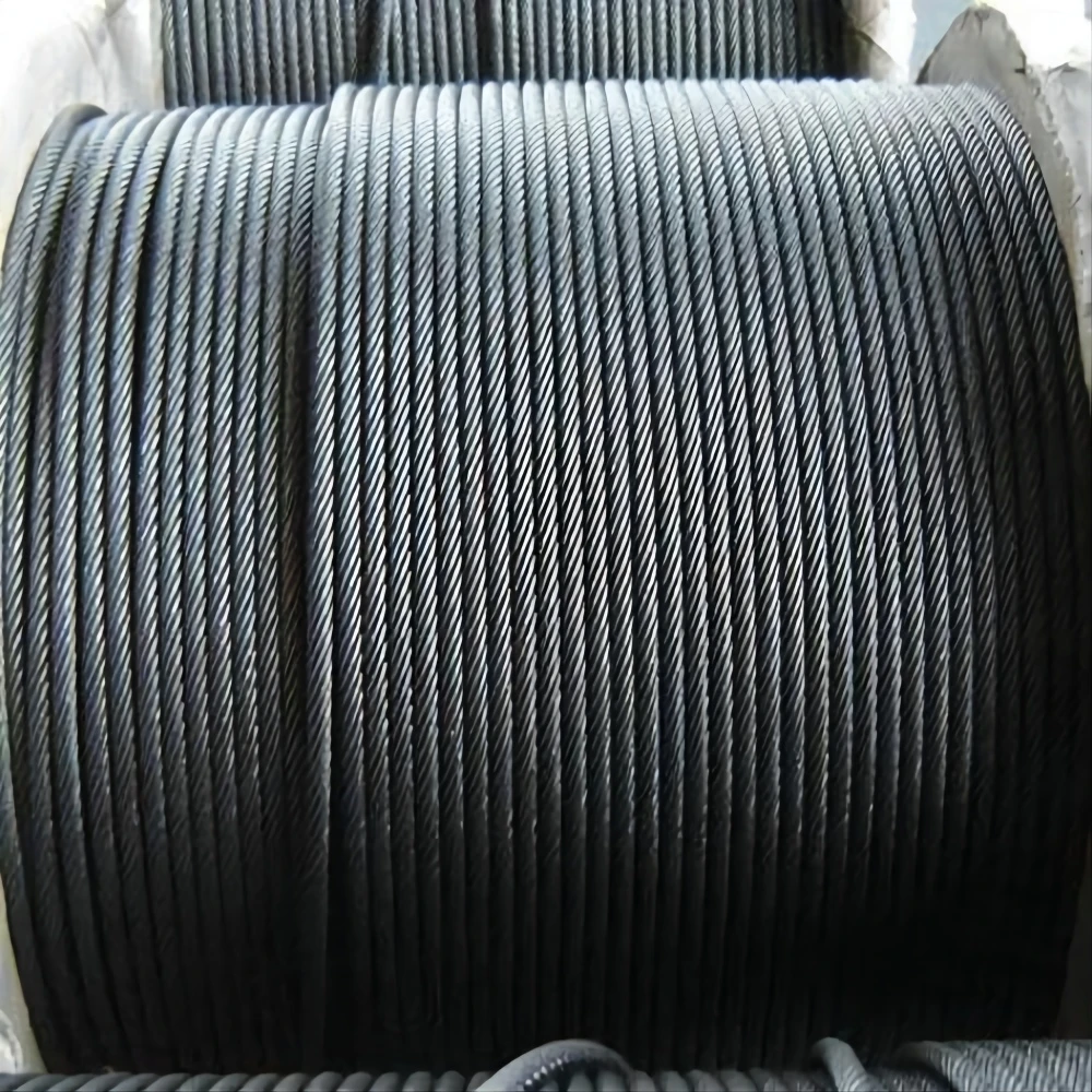 6*19 Steel Wire Rope 3mm-16mm Hot Dip Galvanized/electric Galvanized ...