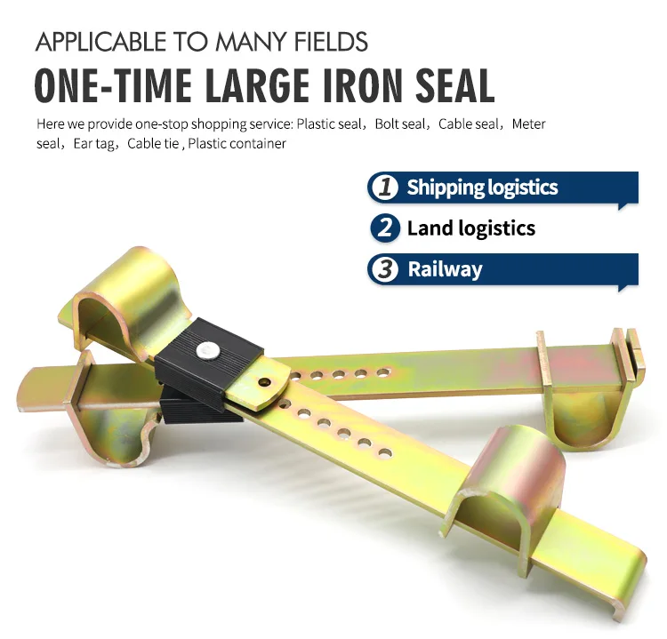 Secure Your Container with Junchuang's Triple Key Seal