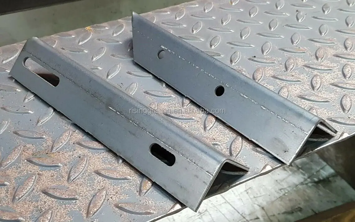 Galvanised Diamond Steel Checker Plate Stair Treads