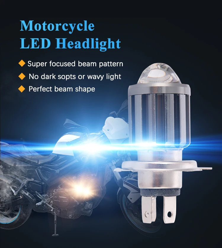 Motorcycle Auxiliary Led Light Car Led Driving Light Headlight Bulb Led ...