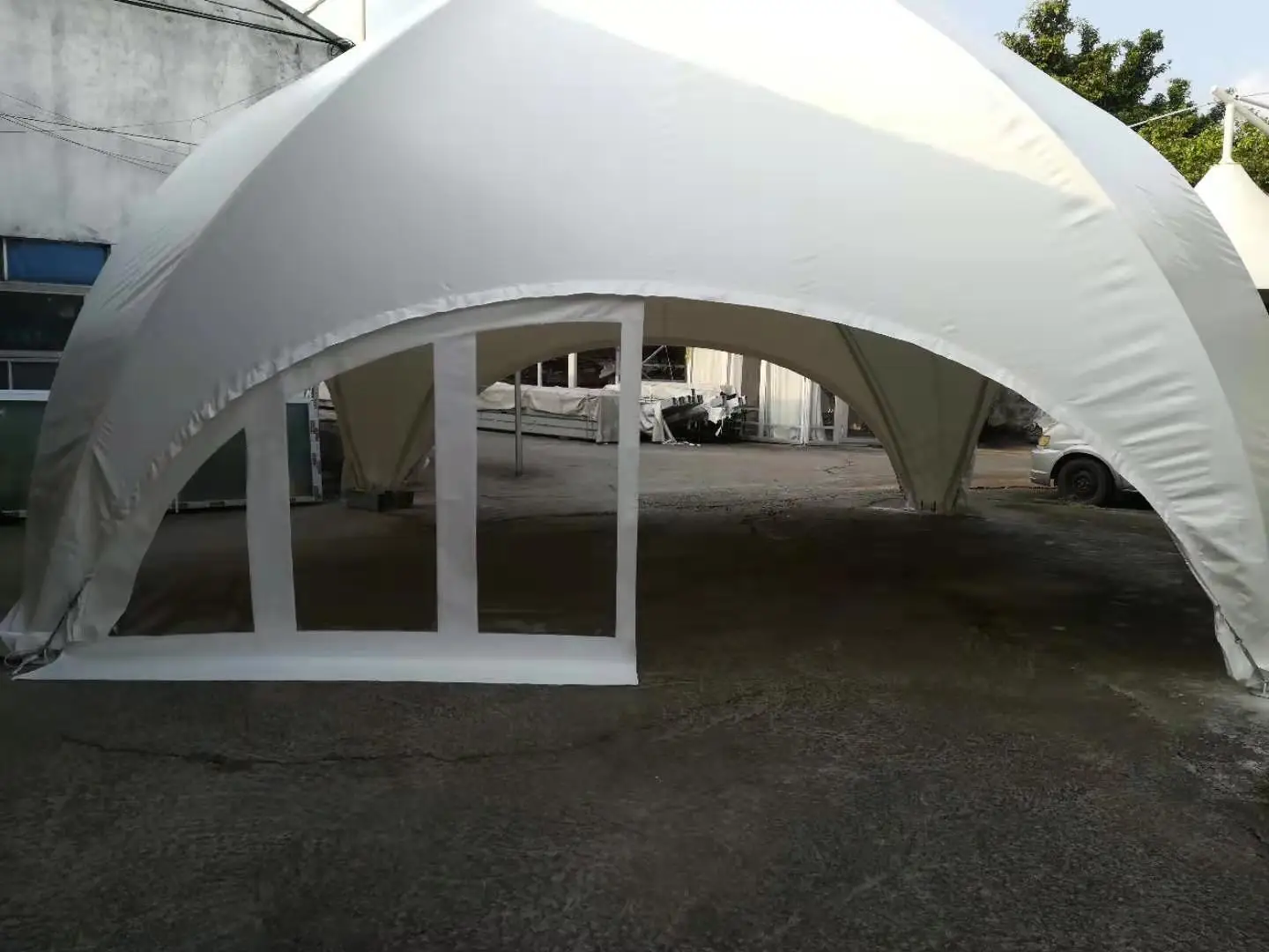 Geodesic Dome Shell Shape Circus Tent - Durable & Versatile