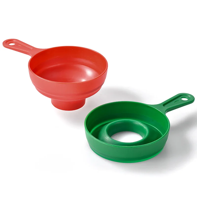 Eco-Friendly Silicone Collapsible Funnel & Kitchen Utensils
