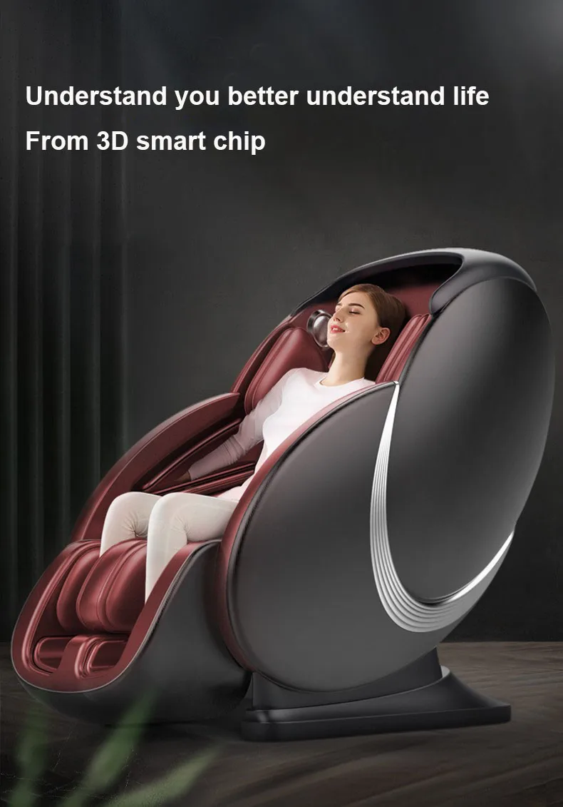 Comfortable New Design 4d Massage Chair Foot Zero Gravity Advanced ...