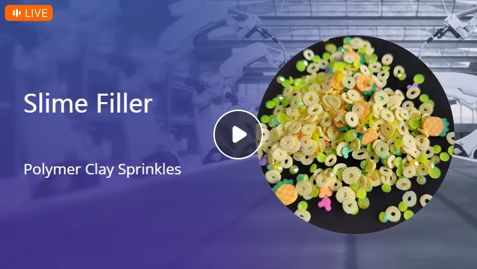 Slime Filler Polymer Clay Sprinkles Product Show Stream 2023 - Alibaba.com