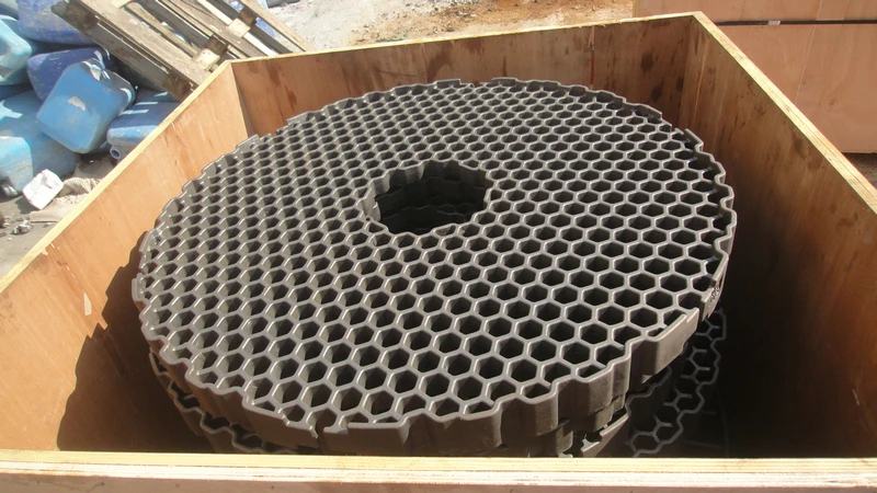 Sch22 Material Stainless Steel Precision Casting Furnace Grate For Heat ...