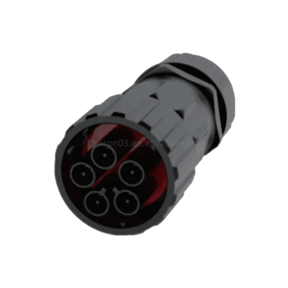 High Quality 5pin Plug Socket Female Male M40 Waterproof Connector 150A ...
