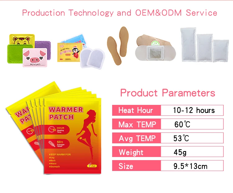 Warmer Patch - Comfortable Heat Pad Stickers for Body Care