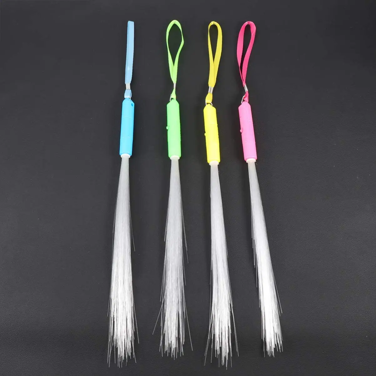 Light Up Fiber Optic Wand 3 Modes Colorful Flashing Led Light Up Glow ...