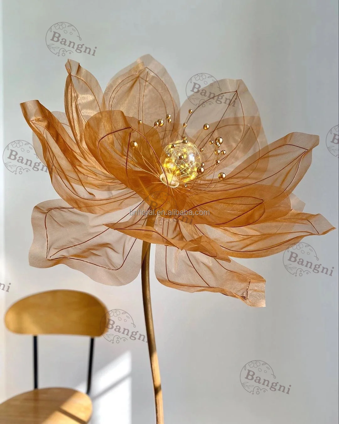 Elegant Giant Light up Flowers - Perfect for Outdoor Events