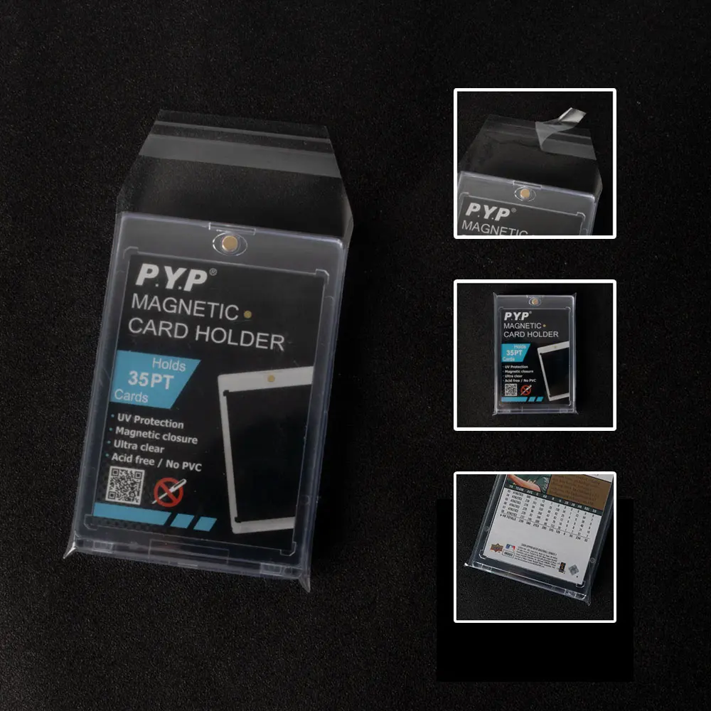 One Touch Resealable Bags for Magnetic Card Holder 35PT