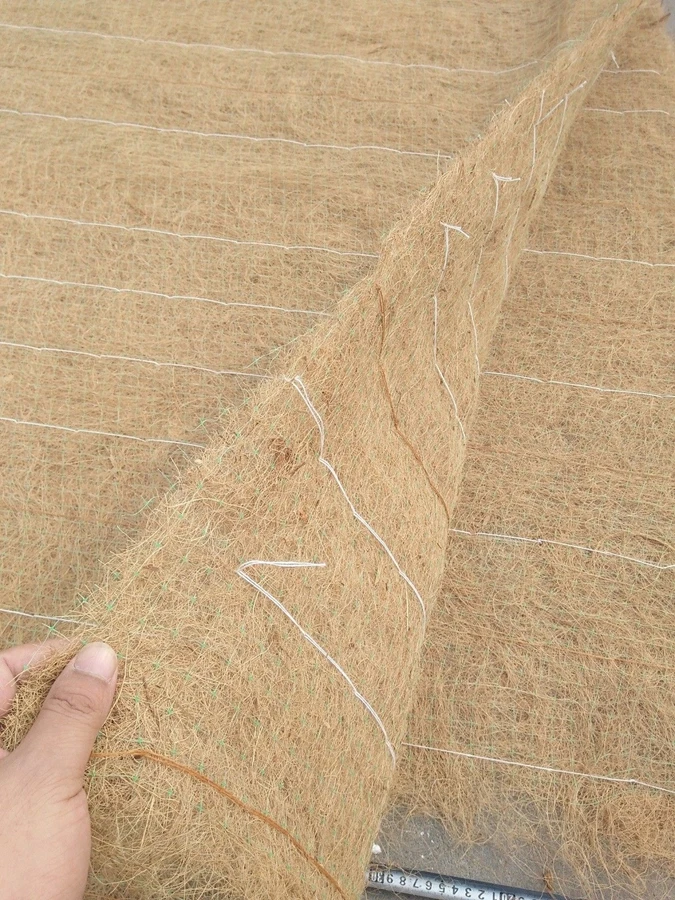 Modern 350g Coconut Coir Erosion Control Blanket 200g Turf Slope ...