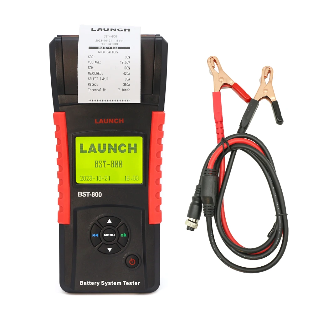 Portable BST800 Car Battery Tester 12V 24V Load Tester & Charging ...