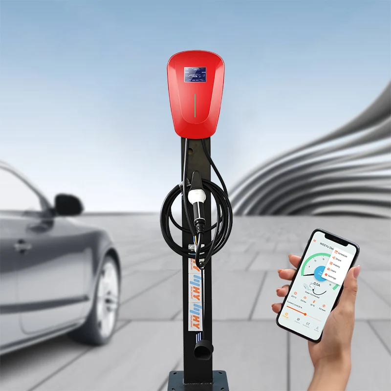 Wallbox Ac App Control Ev Charger Factory Manufacturer Ocpp Mennekes ...