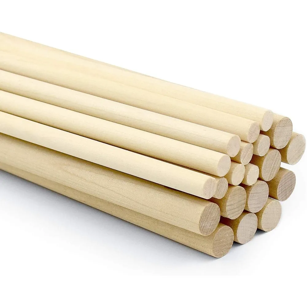 Wood Sticks Wooden Dowel Rods Unfinished Beech Wood Sticks| Alibaba.com