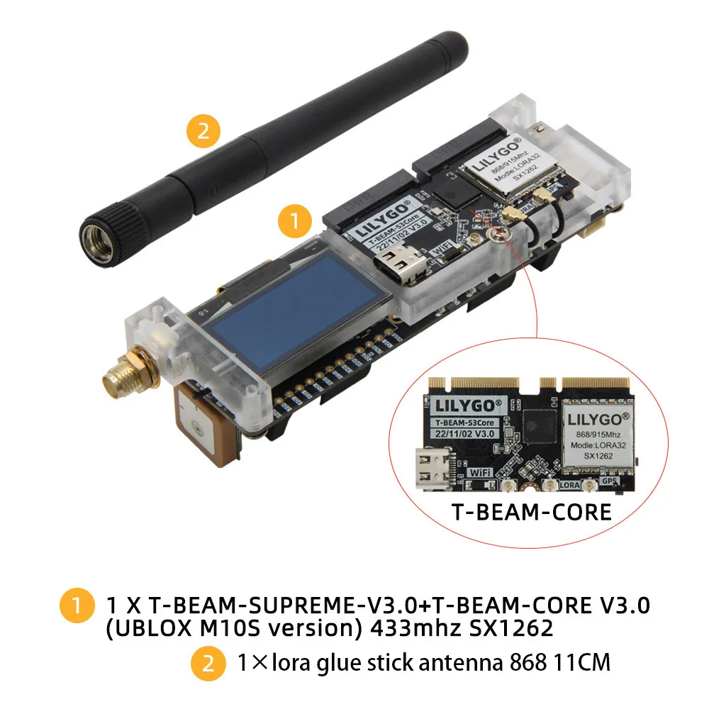 LILYGO T-Beam ESP32-S3+LoRa+GPS+OLED+IMU+PMU development board| Alibaba.com