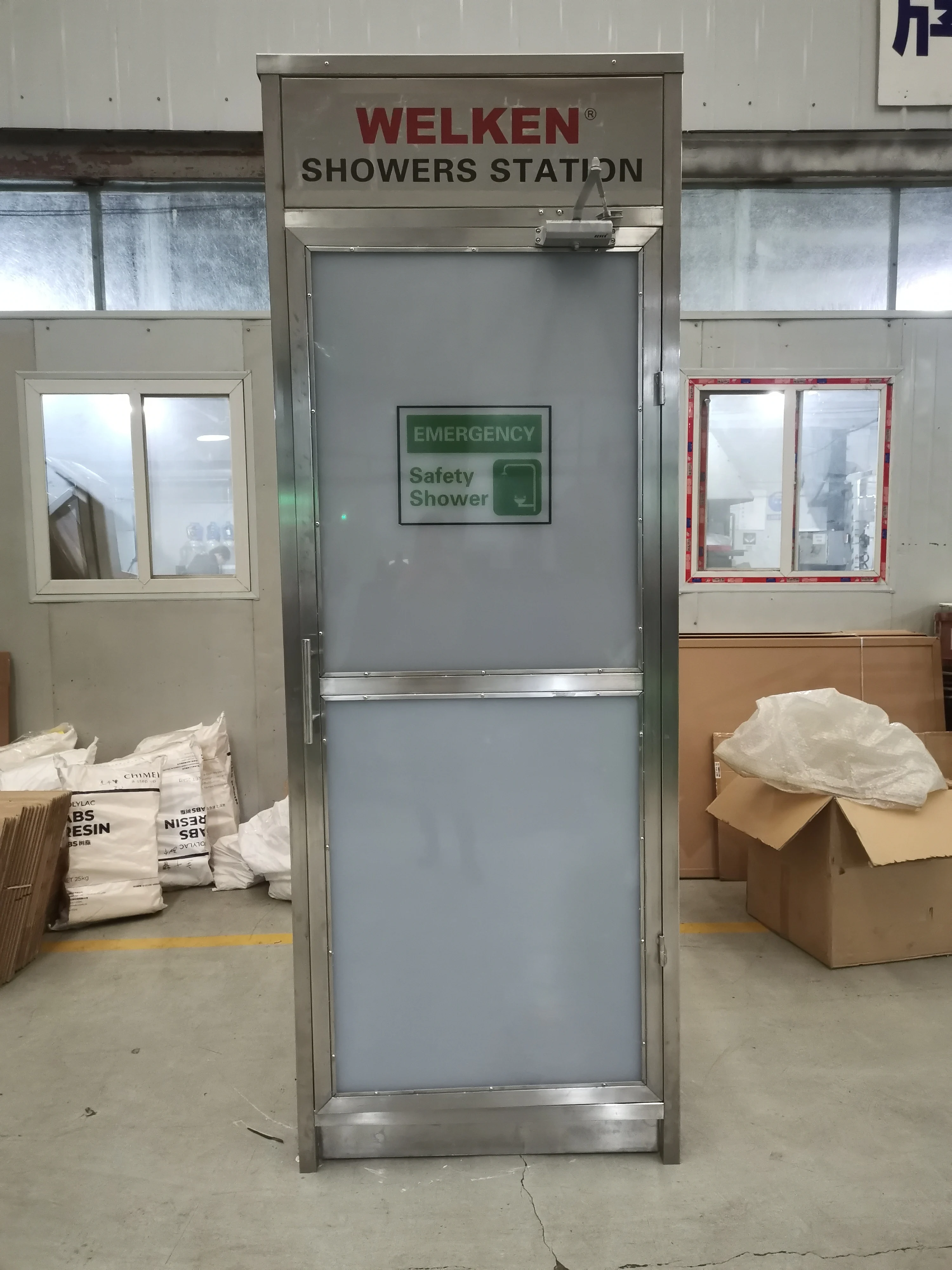 Eyewash Shower Cabin Eyewash Booth 304 316 Stainless Steel ...