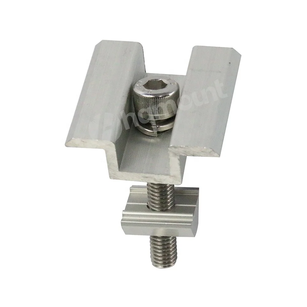 Regular Solar Mid Clamp Fixing Pv Modules Mounting Middle Inter Clamp ...