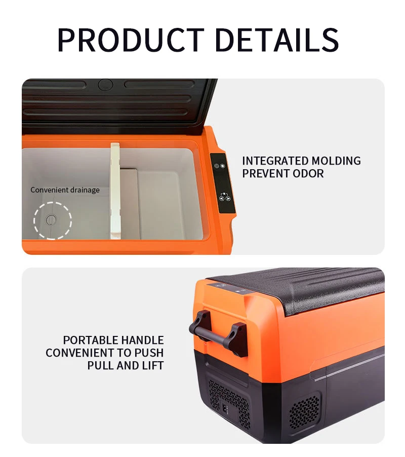 12v 24v App Control 45l Compressor Home Car Dual Use Fridges ...