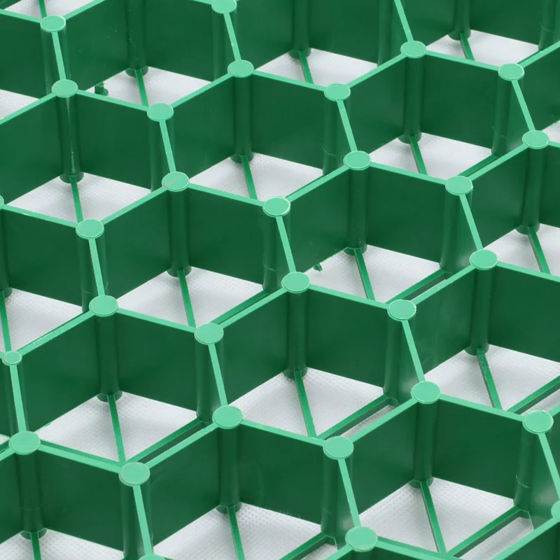 HDPE Honeycomb Plastic Grass Paver Grid Driveway Mat Grass Planting ...