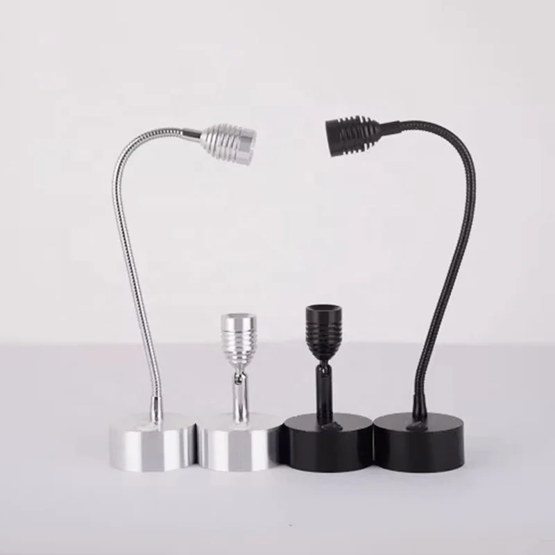 Battery Operated LED Jewelry Spotlight 3W Cabinet Lights for Display ...