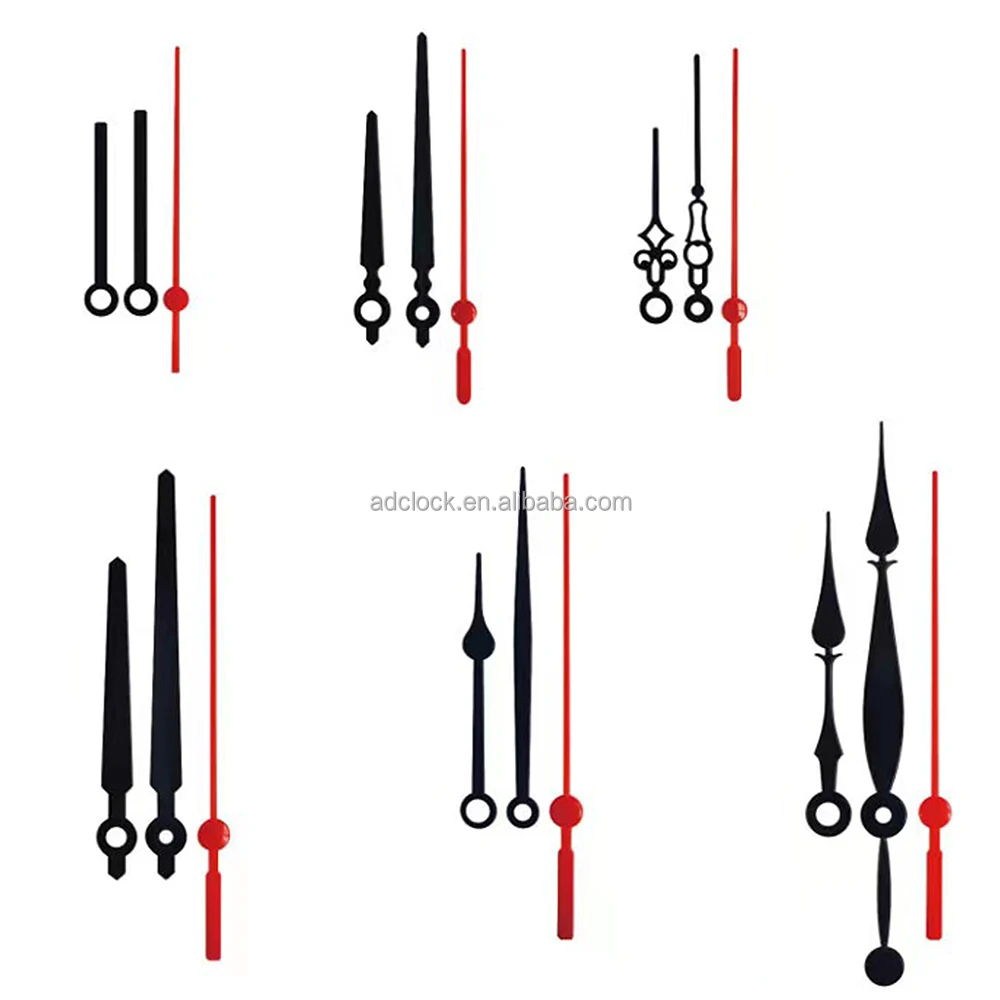 Various Design Plastic Clock Needle Children Educational Clock Kit ...