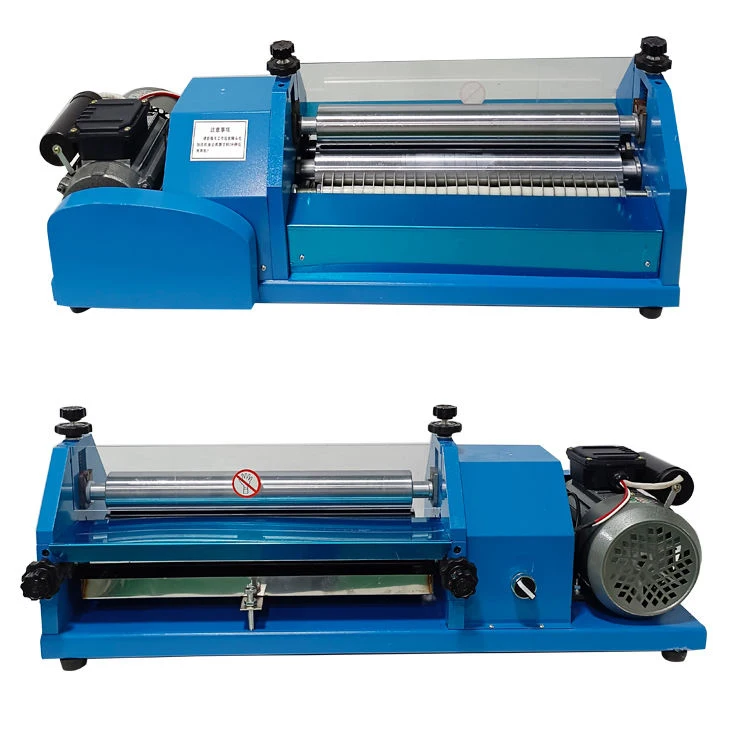 Automatic Electric White Emulsion Coating Latex Gluing Machine for Leather