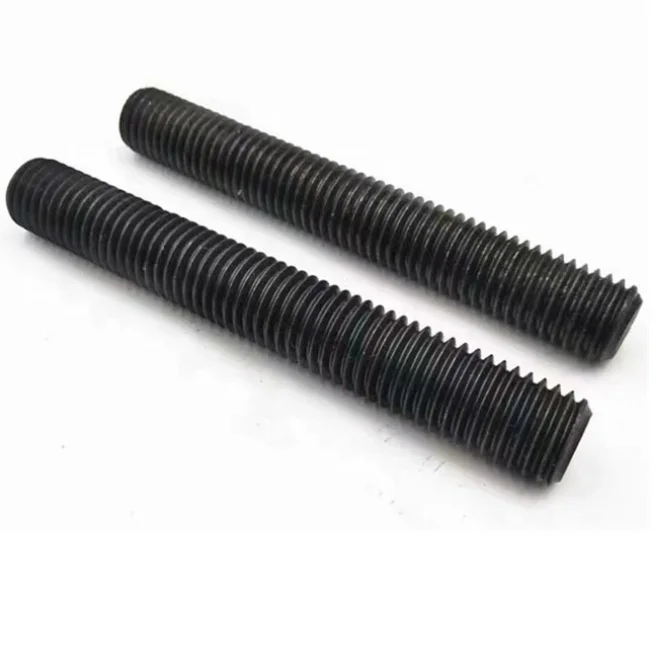 Made In China Grade 8.8 High Strength Threaded Rods Finish Black Oxide ...