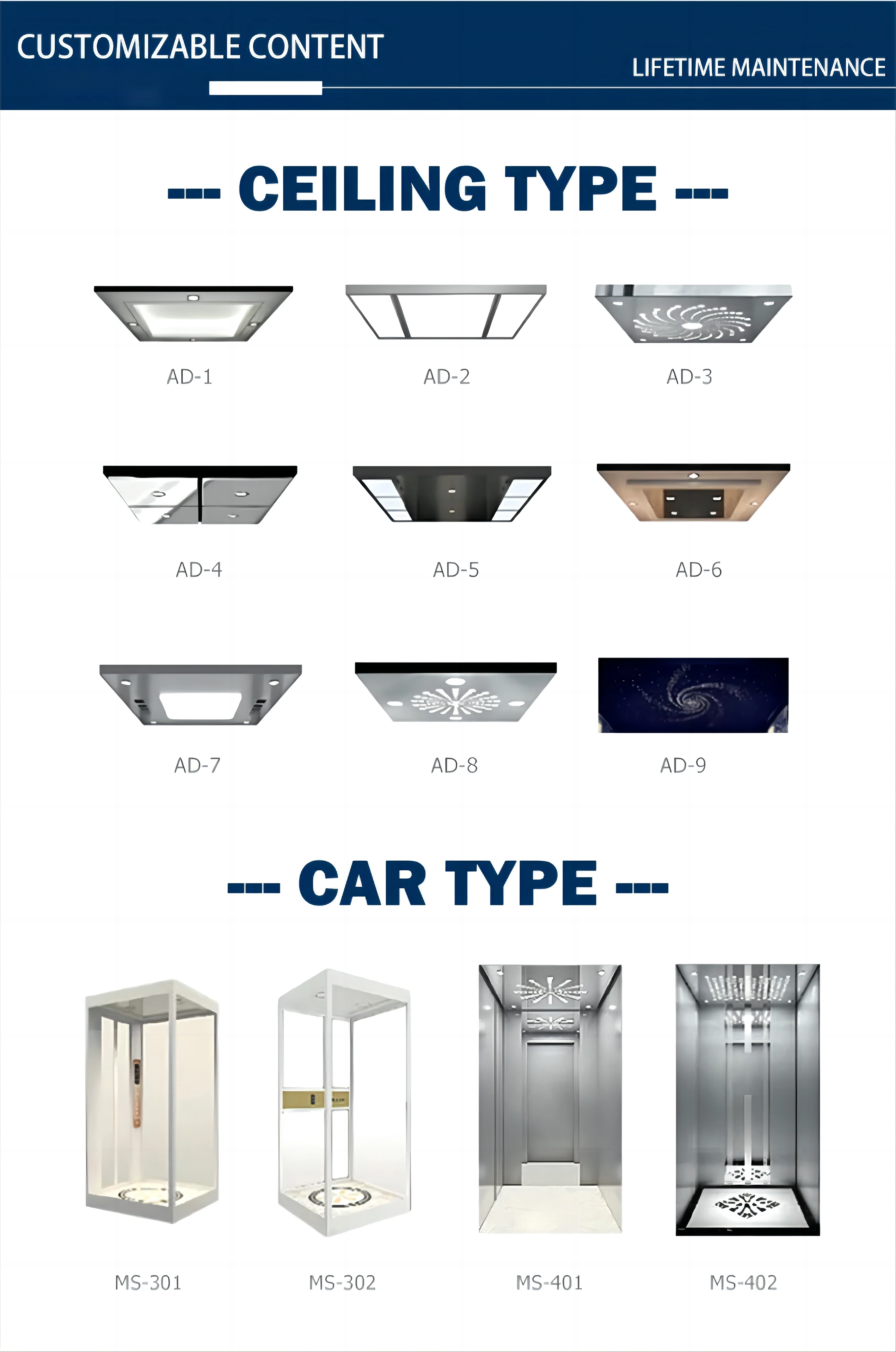 Residential Home Elevator Safety Lift Panoramic Glass Large Capacity ...