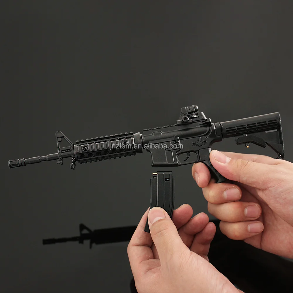 AR15 Metal Guns Model - Miniature Die Cast Build Kit