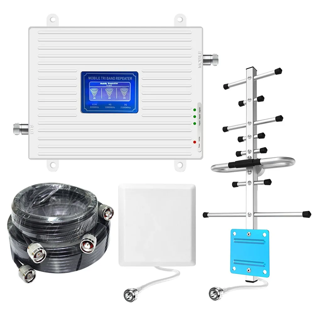 2G 3G 4G 5G GSM Tri Band Signal Repeater - Boost Mobile Signal