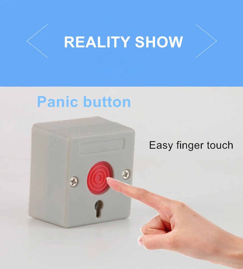 TOLION Emergency Alarm Panic Button PB-45 - Secure & Durable