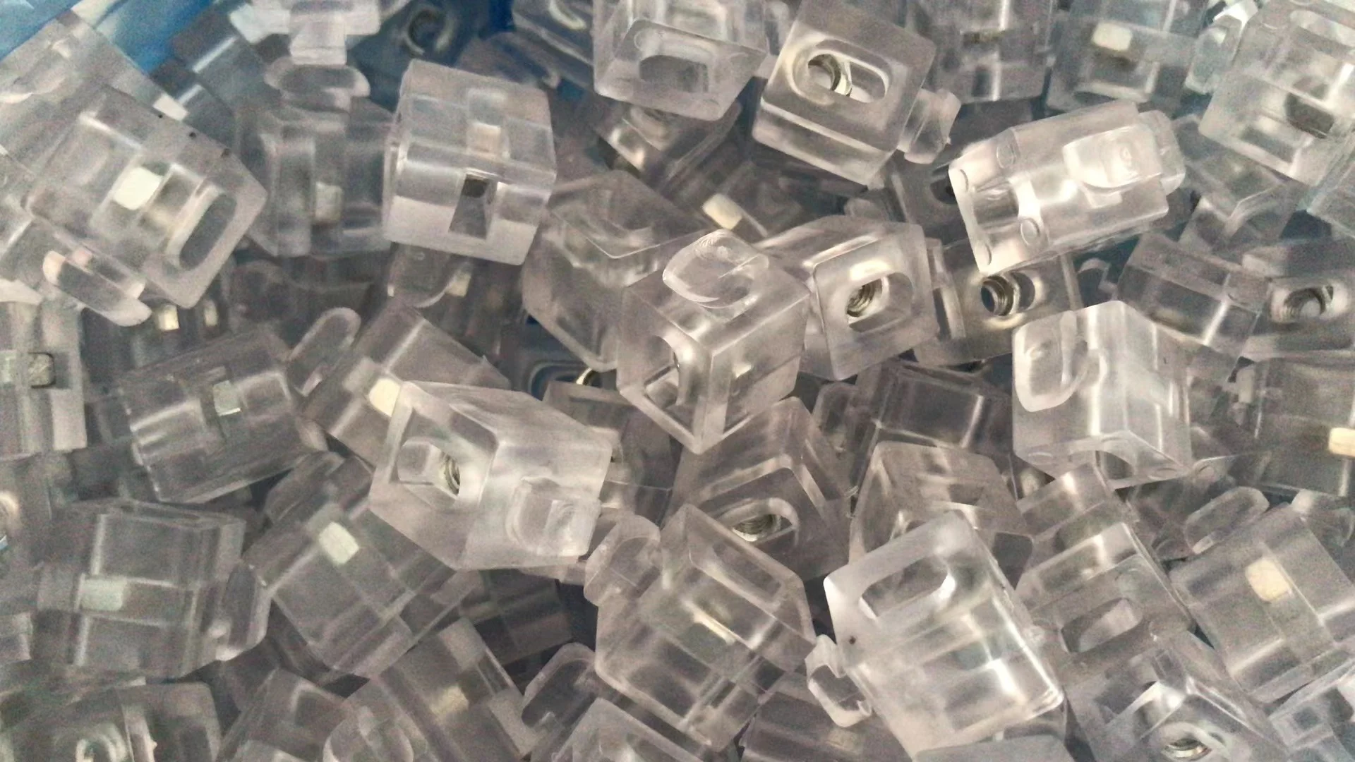 GUBO 3030 Aluminum Profile Connection Block, Transparent PVC Spacer for ...