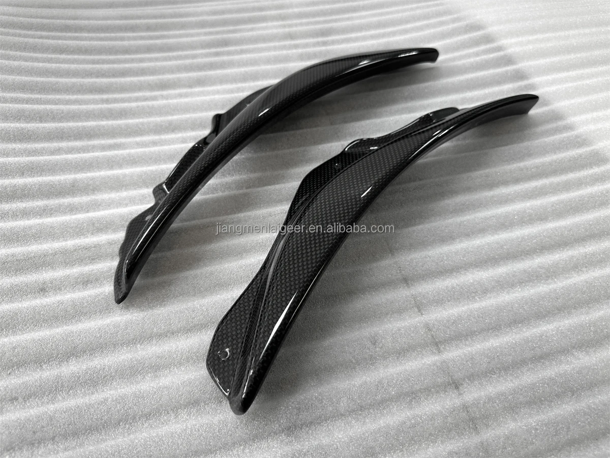 Oem Style Carbon Fiber Body Kit Front Bumper Attachment For Ferrari ...
