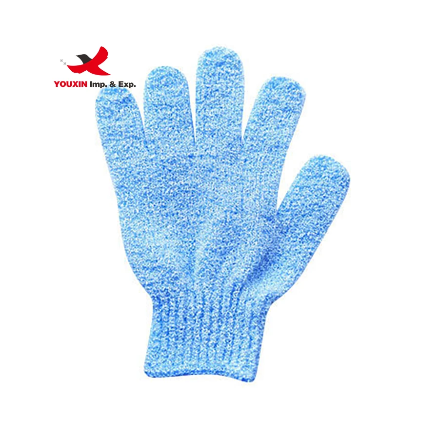 Fengfly Nylon Five Fingers Mitt - Efficient Body Exfoliator