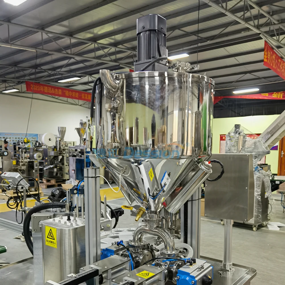 Automatic Rotary Sweet Chili Sauce Cup Filling Machine BBQ Chili Sauce ...