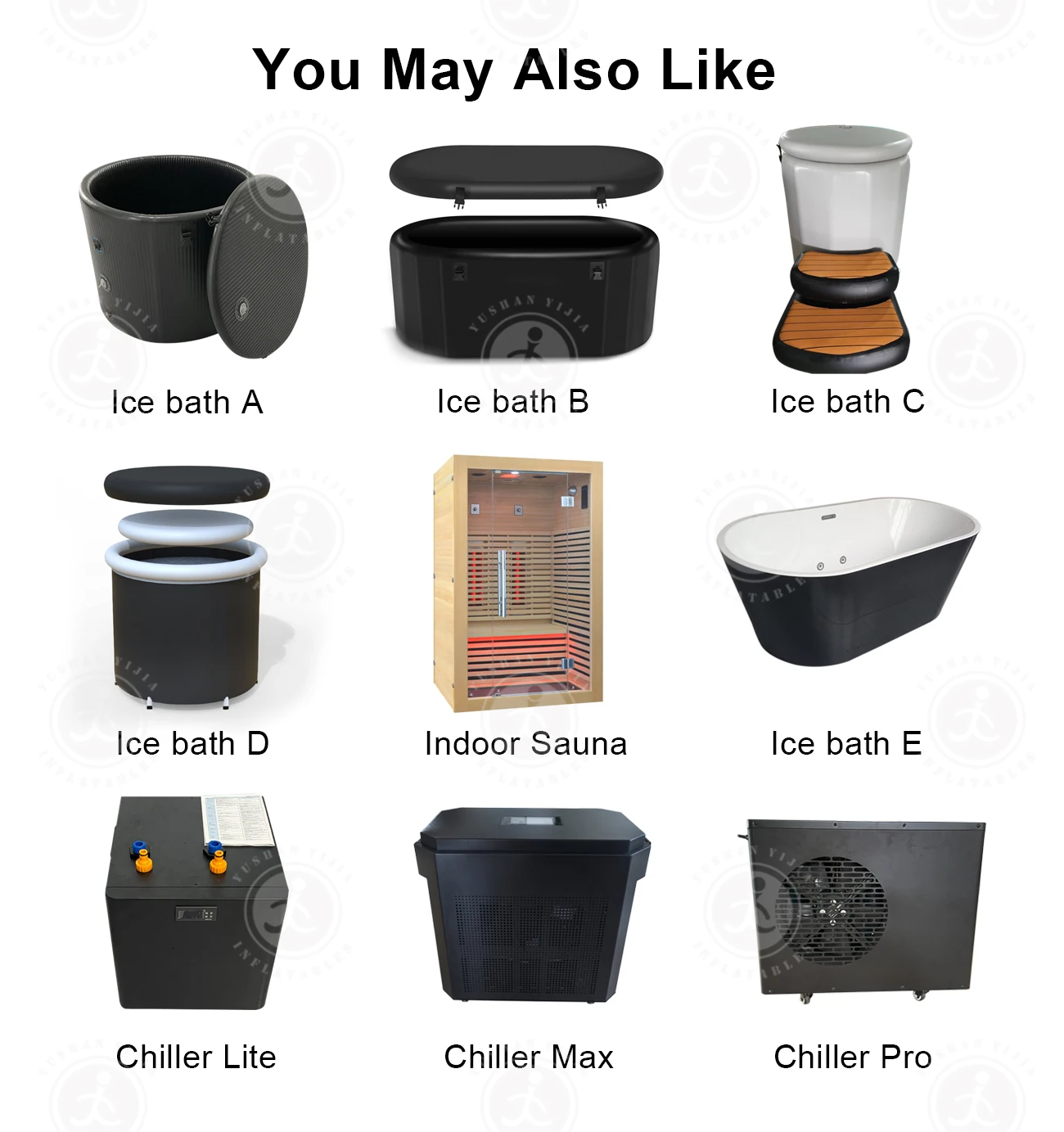 Top Quality Large Portable Foldable Bathtubs Ice Plunge Pool With 2 ...