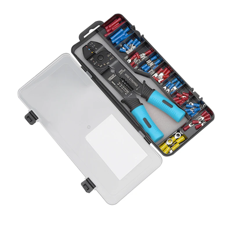 FIXTEC A3 Steel 66pcs Wire Stripper Tools 8'' Multi Functional Wire ...