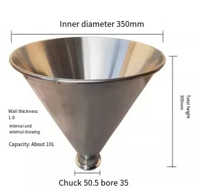 304 Stainless Steel Conical Hopper Liquid Filling Machine for Juices ...