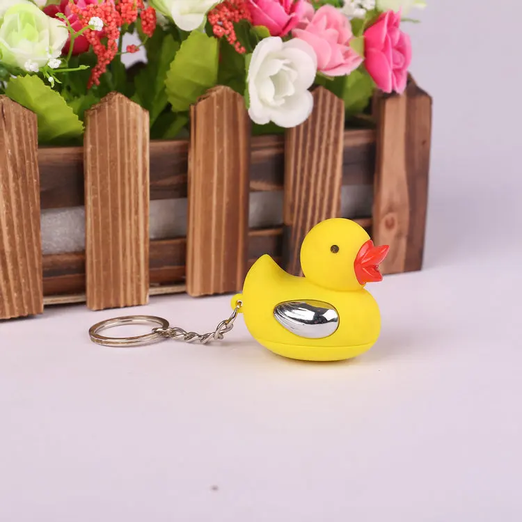 Adult Joke Harmless Electric Shock Duck Party Funny Keychain Prank ...