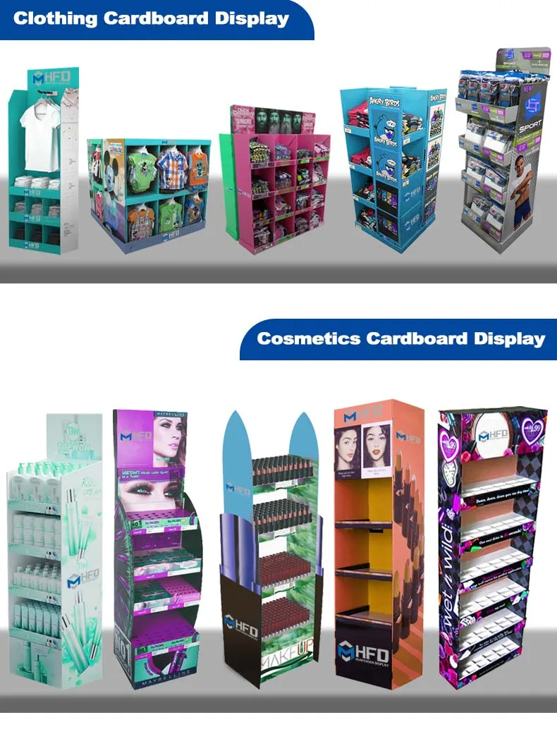 Retail Corrugated Cardboard Pallet Display Stackable Cardboard Pdq ...